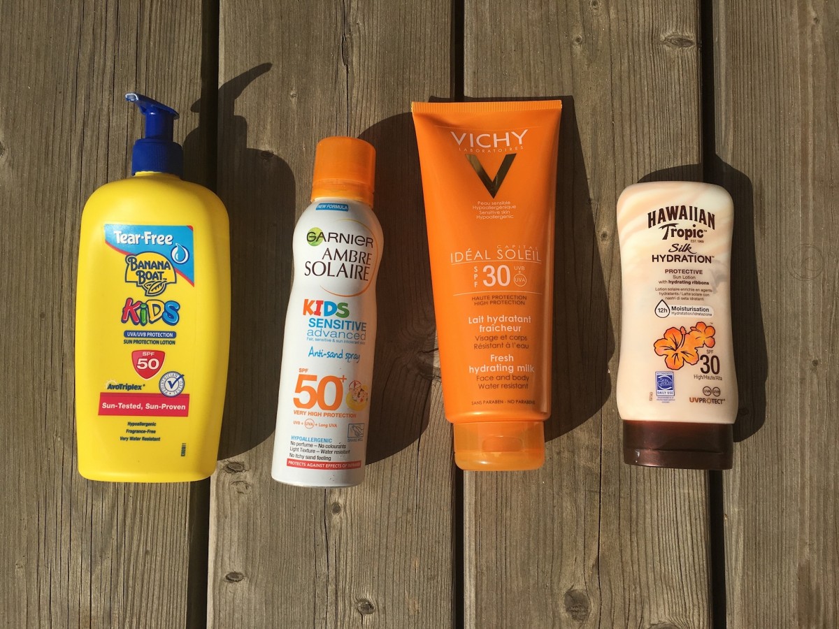 The Two Best Family Suncreams uncovered by Harrogate Mama