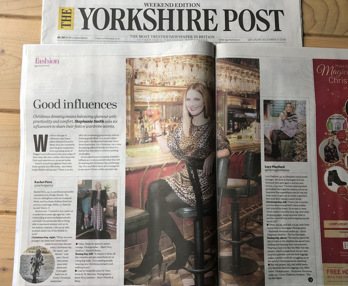 Yorkshire Post - My Christmas Fashion Shoot - Harrogate Mama